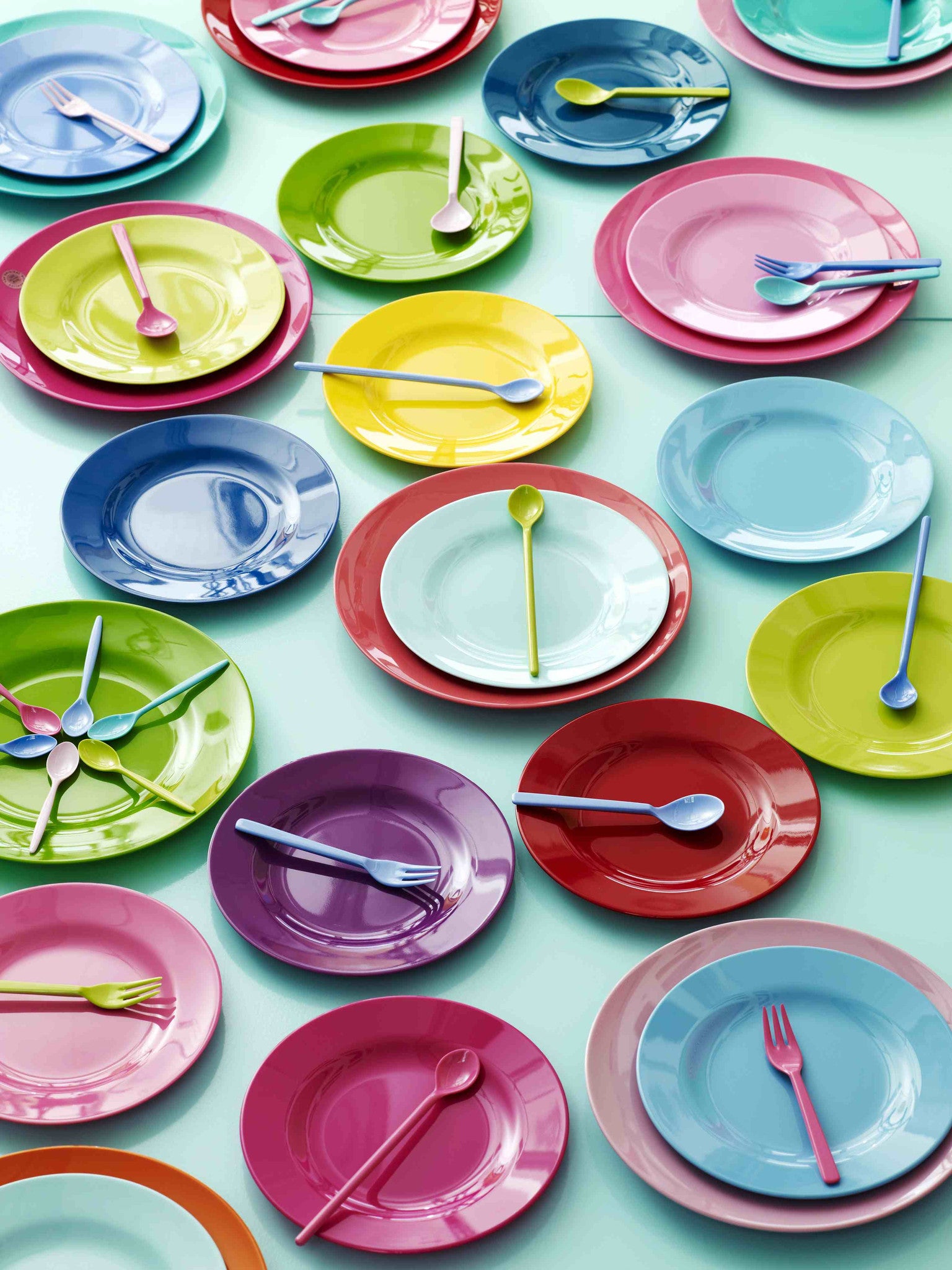 RICE melamine plate - Lavender