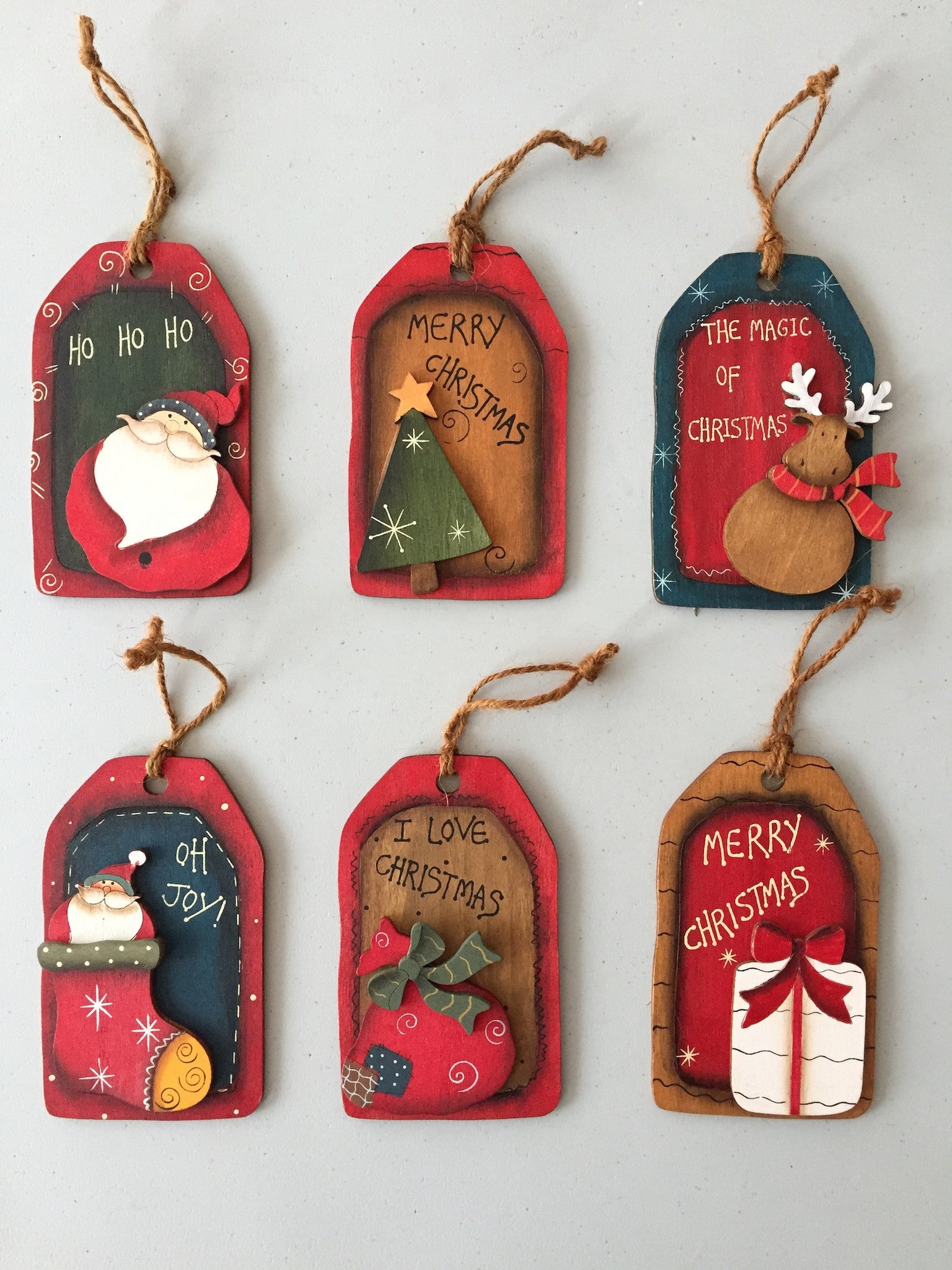 Home » Christmas Wooden Tags